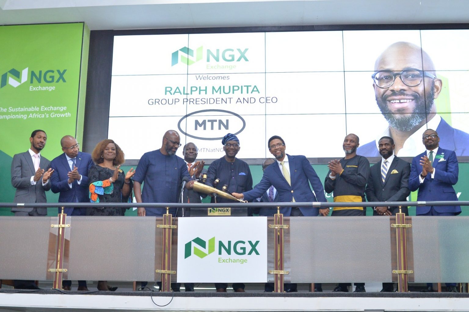 MTN Group CEO, Ralph Mupita, lauds NGX for democratising access to ...