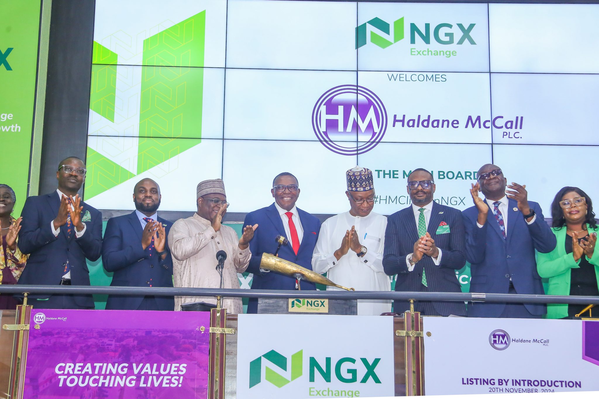 Haldane McCall Lists on NGX Main Board with N11.99bn Market Capitalisation - Nigerian Exchange Group