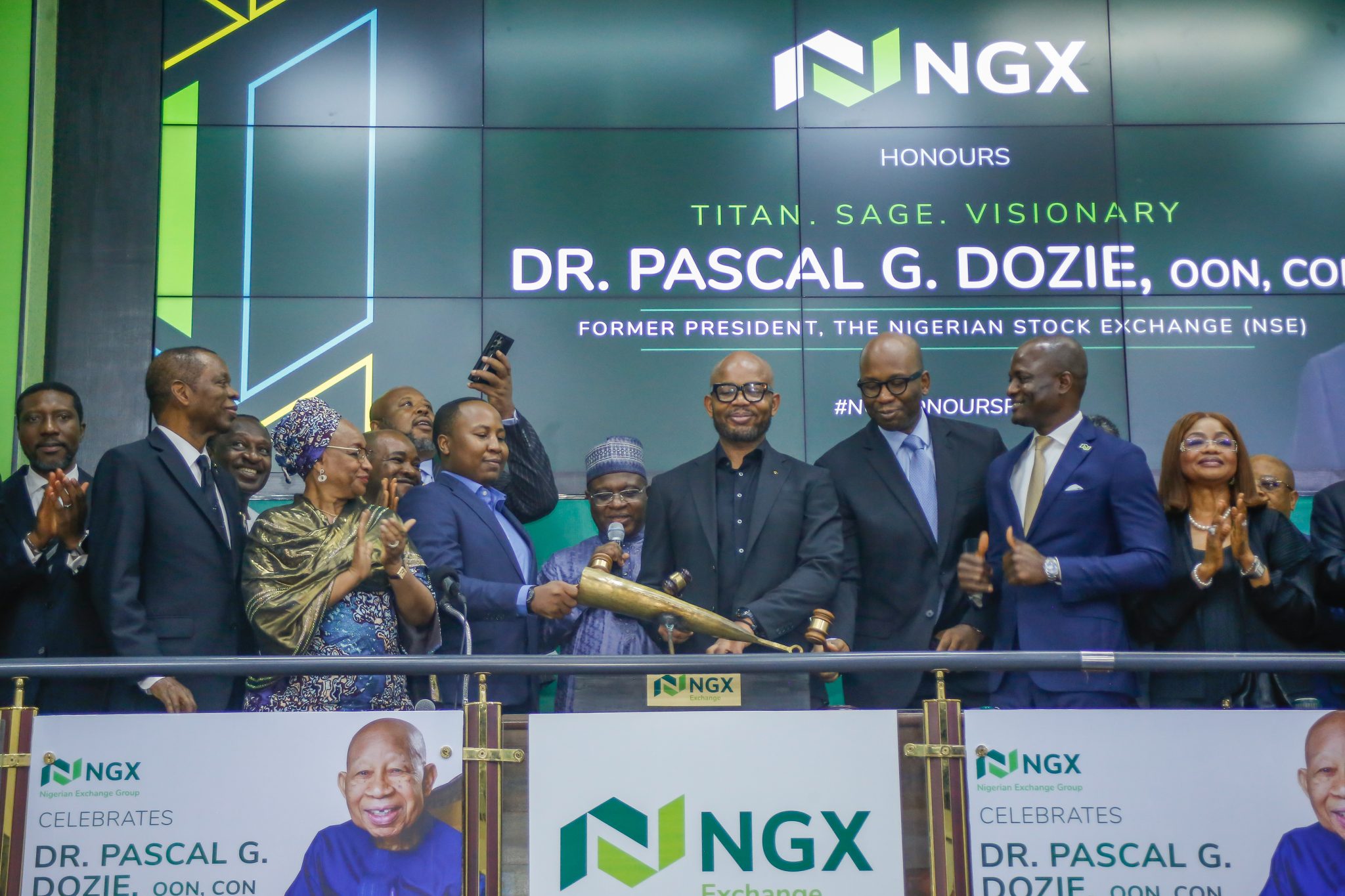 NGX Group, Market Stakeholders Honour Dr. Pascal Dozie’s Enduring ...